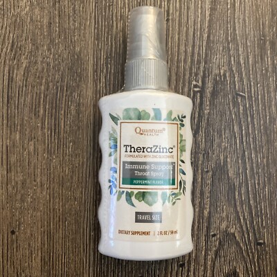 Quantum Health TheraZinc Oral Spray, Immune Support and Throat Relief 2 ...