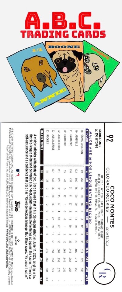 2024 Topps #92 Coco Montes | eBay