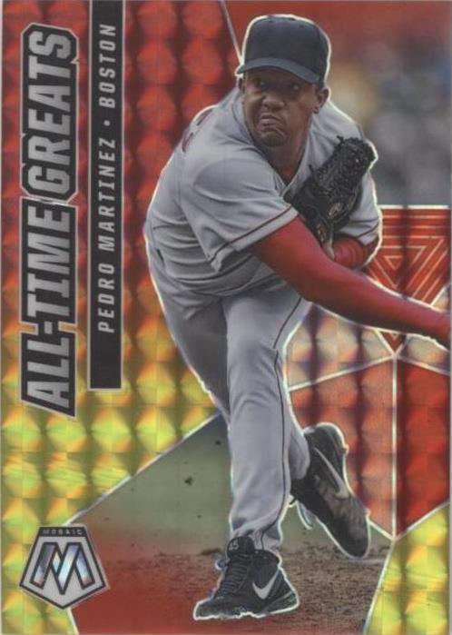 2021 Panini Mosaic - All-Time Greats Pedro Martinez #ATG2 Choice Fusion ...