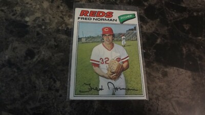 1977 TOPPS # 139 FRED NORMAN BASEBALL CARD | eBay