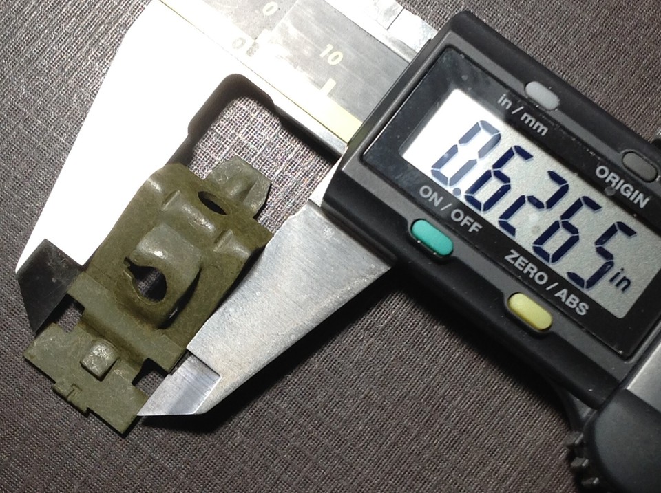 4pcs NOS arm rest clips Ford Mustang Falcon Ranchero Mercury Comet BA ...