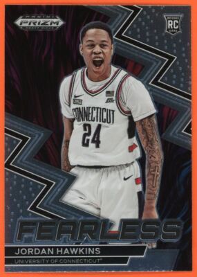 2023-24 Prizm Draft Picks Fearless Jordan Hawkins RC Connecticut ...