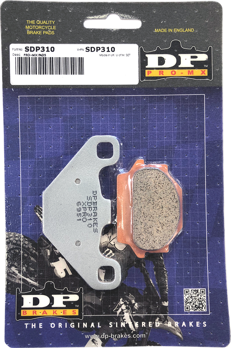 SDP310 BRAKE PAD SDP PRO MX HIGH FRICTION OFFROAD APRILIA TUAREG 125 ...
