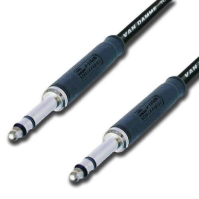 Neutrik Bantam Black Jack Patch Lead Balanced TRS 4.4mm TT Plugs Van ...