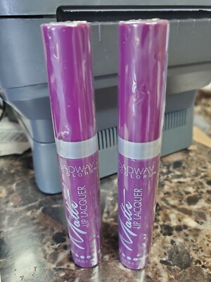 Broadway colors matte lip Lacquer ML01 electric shot F-76 | eBay
