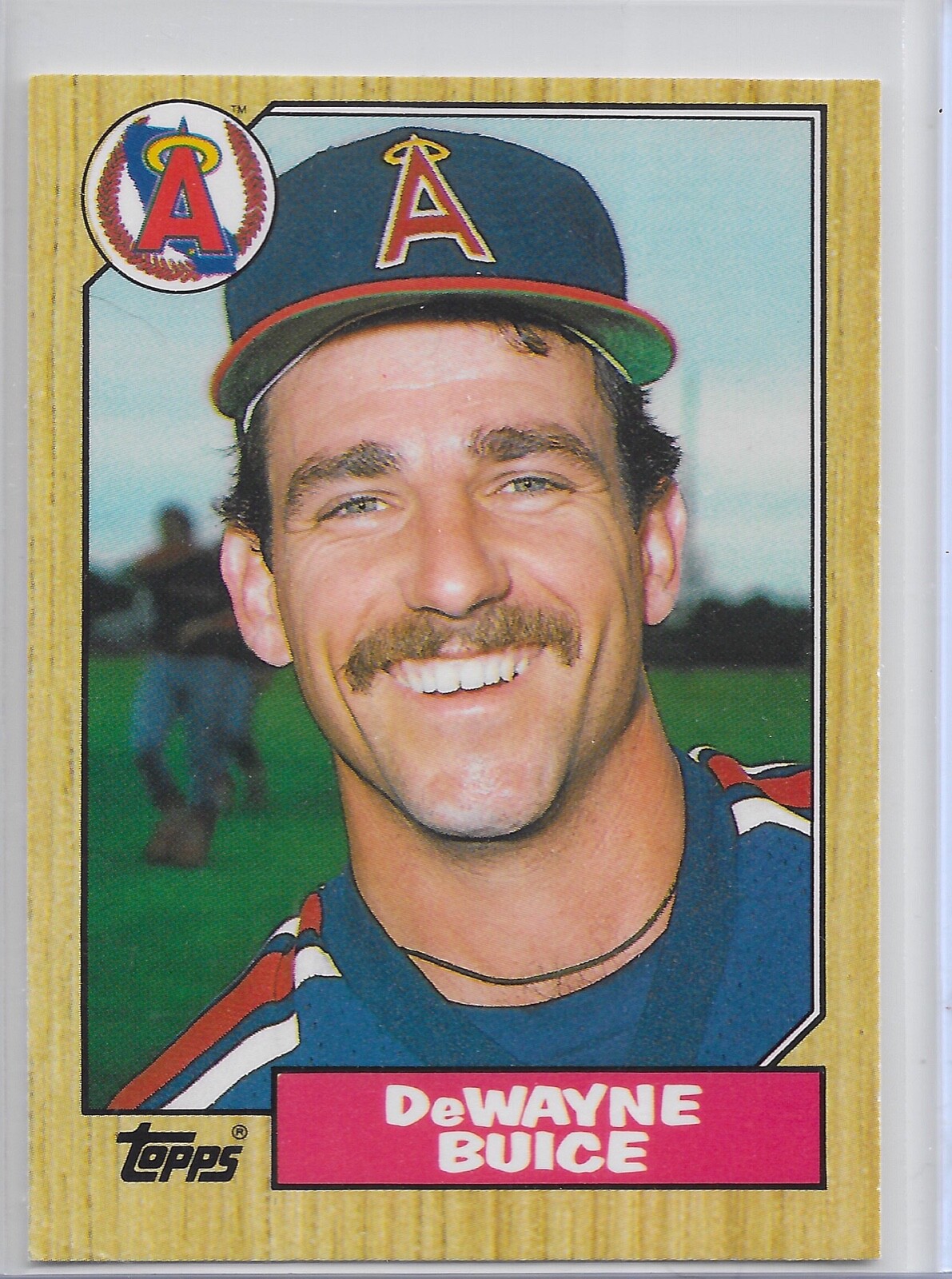 1987 Topps Traded Baseball DeWayne Buice XRC / Rookie Card # 13T Calif ...