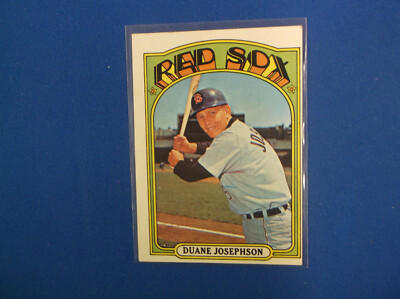 1972 Topps Baseball Hi # 543 Duane Josephson EX + O/C | eBay