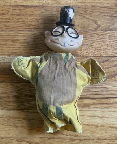 Joe Jitsu 1960s Ideal Toys Dick Tracy Hand Puppet Vintage Rare Cartoon ...