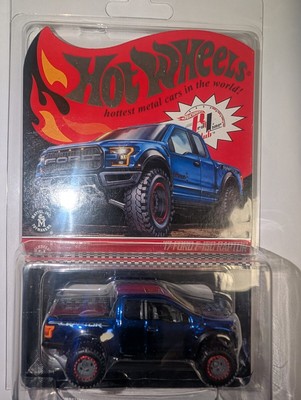 Hot Wheels 00310/10000 1:64 Die Cast Chrome Blue RLC '17 Ford F-150 ...
