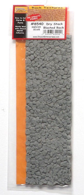 HO/O Scale Chooch 214-8540 Large Dry-Stack Blasted Rock Flexible Sheet ...