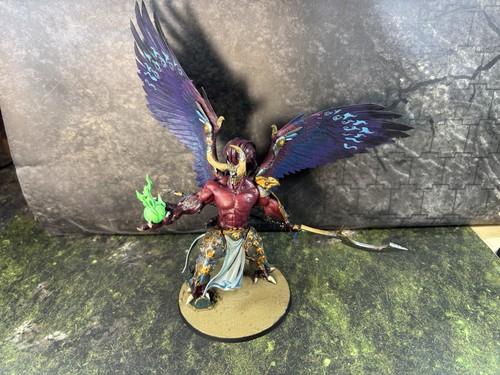 Magnus the Red Miniature Painted Warhammer 40K Thousand Sons Primarch ...