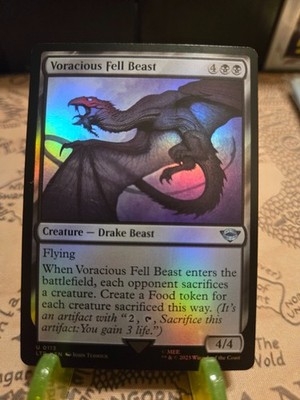 MTG The Lord of the Rings Voracious Fell Beast Foil Uncommon NM | eBay