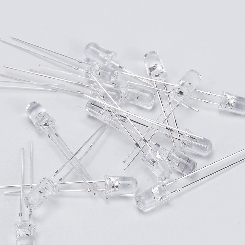 100Pcs 5Mm RGB Multicolor Slow Flashing LED Diode Multi-Color Blinking ...