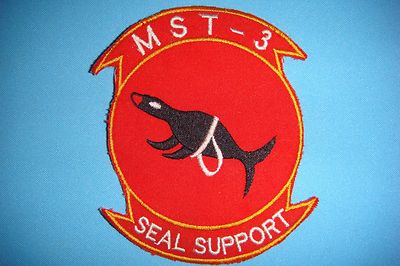 VIETNAM WAR PATCH, US NAVY MOBILE TEAM MST-3 SEAL SUPPORT AT NHA BE ...