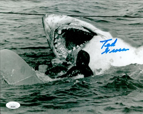 TED GROSSMAN Signed 8x10 Photo JAWS GOONIES In-Person Autograph JSA COA ...