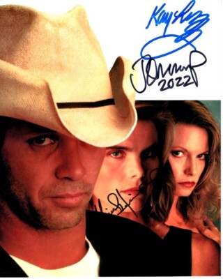JOHN MELLENCAMP, KAY LENZ and MARIEL HEMINGWAY signed autographed 8x10 ...