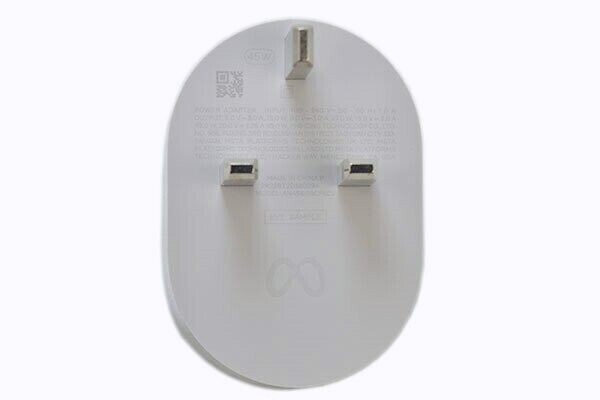 45W power charger charging adapter UK AN45K-59CFKCB gray For Meta Quest ...