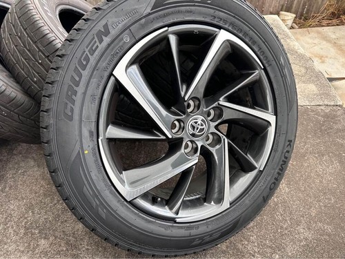 4x BRAND NEW GENUINE TOYOTA HILUX 2WD WORKMATE 18" Wheels NEW KUMHO ...