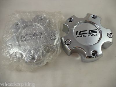 ICE Metal Wheels Chrome Custom Wheel Center Caps # 173B (SET OF 2) | eBay