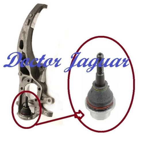 Jaguar XF XFR Steering Knuckle Vertical Link Ball Joint | Front | LEMF√ ...