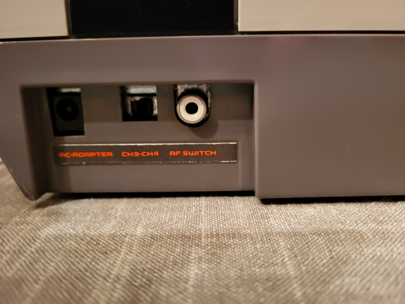 Nintendo Entertainment System NES Original Console And AV Cable Tested ...