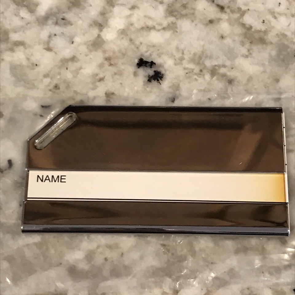 US Air ways metal cargo Tag - new old stock / vintage | eBay