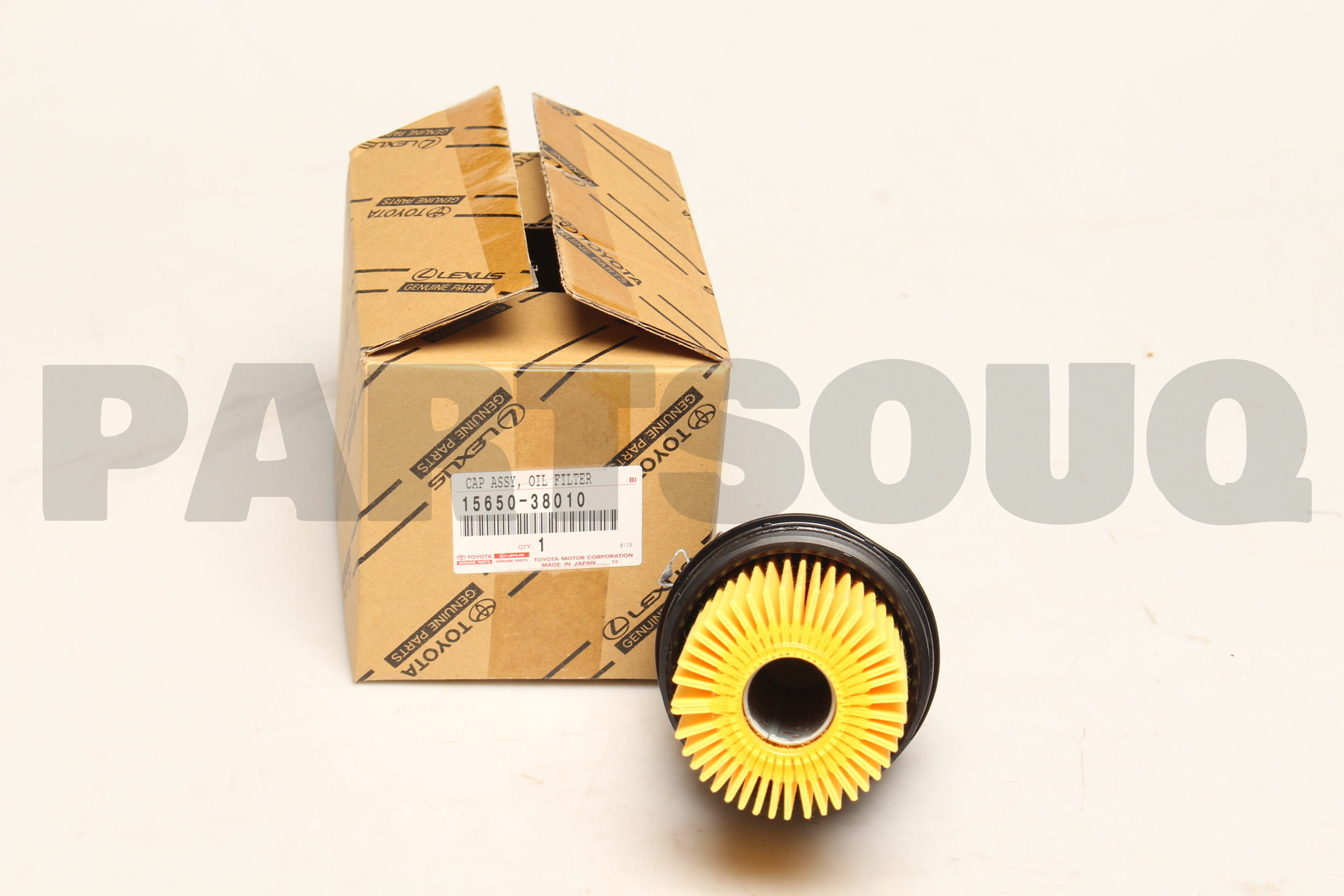 1565038010 Genuine Toyota CAP ASSY, OIL FILTER W/ELEMEMT 15650-38010 | eBay