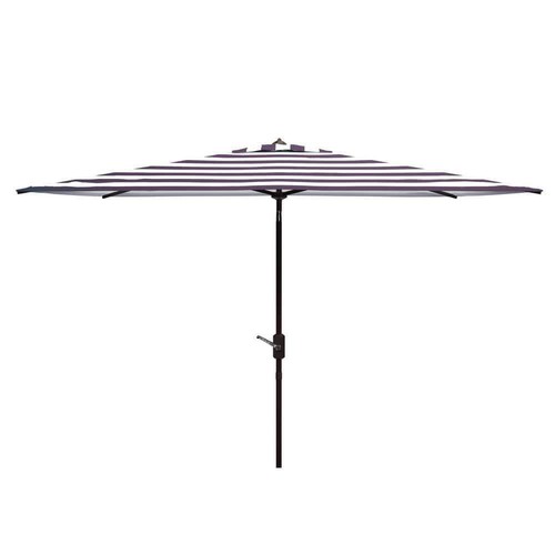 SAFAVIEH Market Umbrellas 106.3"Hx118.1"Wx78.7"D Durable + Tiltable ...