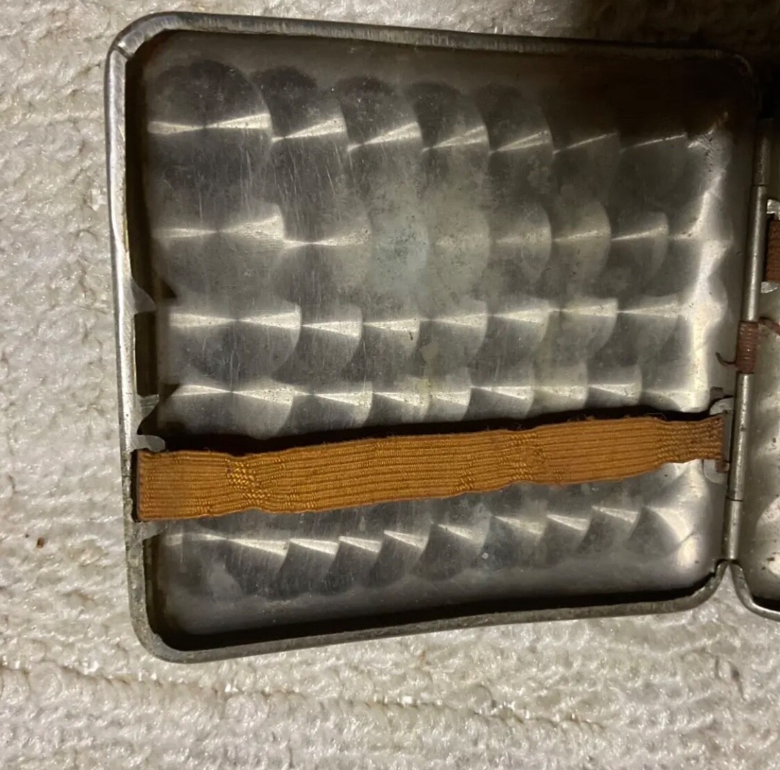 worldwar2 imperial japanese army cigarettes case type 90 steel helmet ...