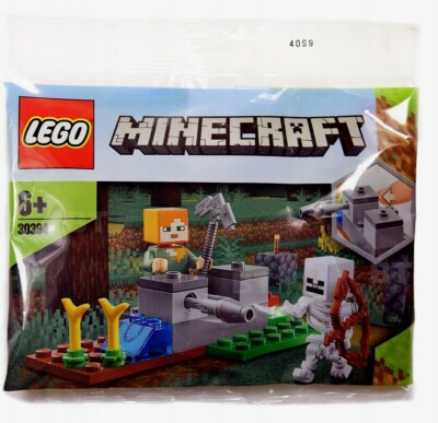LEGO Minecraft 'The Skeleton Defense'. 30394. PolyBag. RARE. SEALED ...