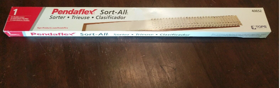 Pendaflex File Sorters Plastic Sort-all Letter Size 40652 Each for sale ...