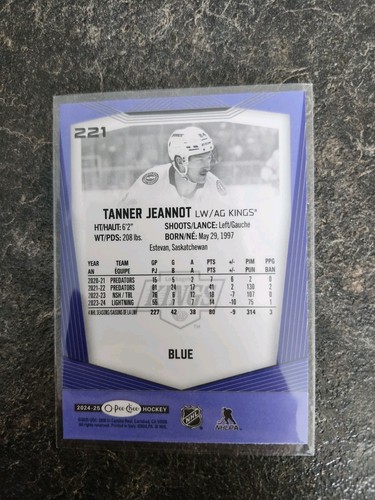 2024-25 O-Pee-Chee Blue Boarder Tanner Jeannot Card# 221 | eBay