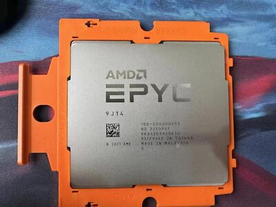AMD EPYC 9J14 GENOA ZEN4 CPU Processor 96 Core 192 Wire CPU Server SP5 ...