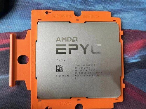 AMD EPYC 9J14 GENOA ZEN4 CPU Processor 96 Core 192 Wire CPU Server SP5 ...