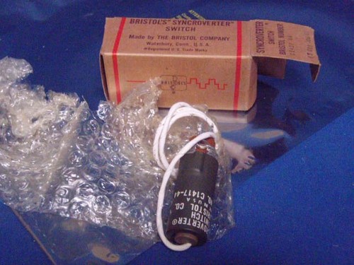 BRISTOL'S SYNCHROVERTER SWITCH C1417-44 NEW IN BOX | eBay