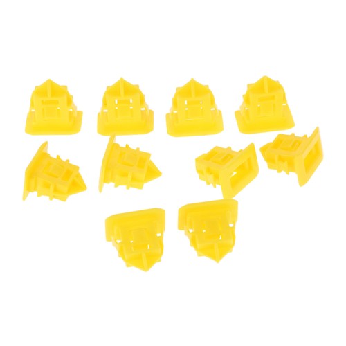 10Pcs Car Guard Plate Snap Clip Fastener Plastic Rivet for Volvo S40 ...