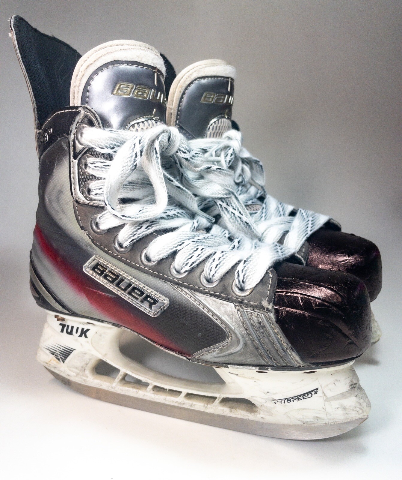 BAUER Vapor X6.0 Junior Ice Hockey Skates TUUK LS2 Runner Size 2.5 (US ...