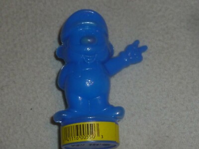 VINTAGE NINTENDO SUPER MARIO CANDY GUM BLUE CONTAINER 1989 NES SNES N64 ...