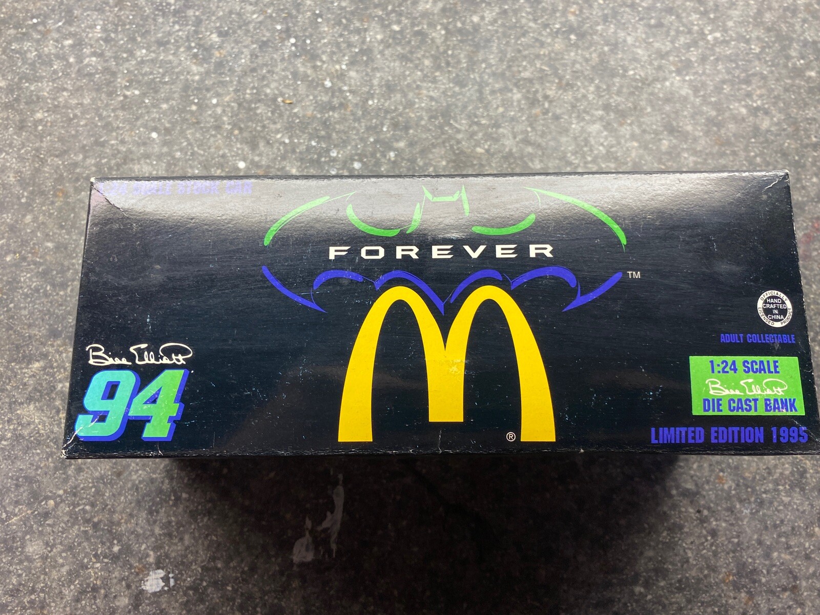 Bill Elliott Batman forever McDonald’s 1/24 scale diecast bank | eBay