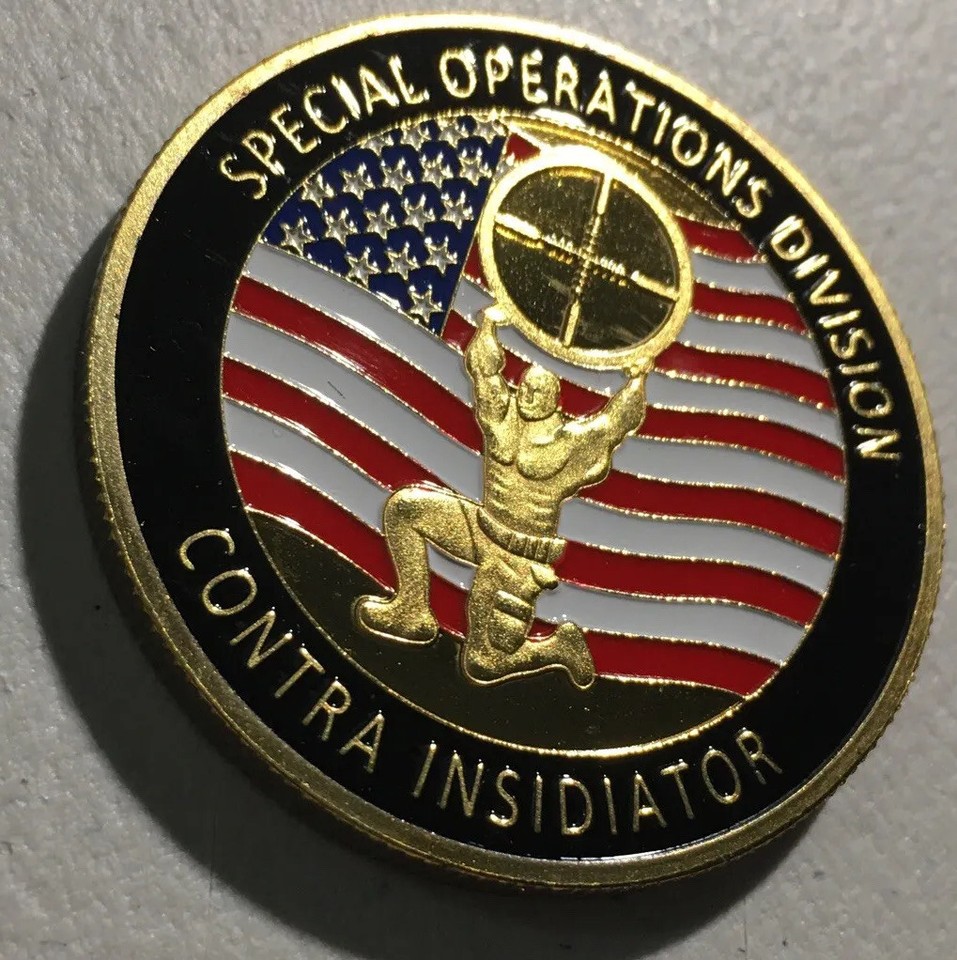 United States SECRET SERVICE-COUNTER SNIPER Team Challenge Coin USSS ...