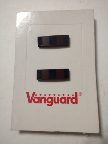 USN CHIEF WARRANT OFFICER 2 CWO2 COLLAR DEVICES PAIR (2) SUBDUED BY ...