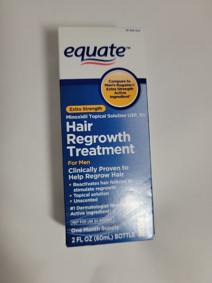 Equate Minoxidil Hair Regrowth Topical Solution Usp 5 For Walmart