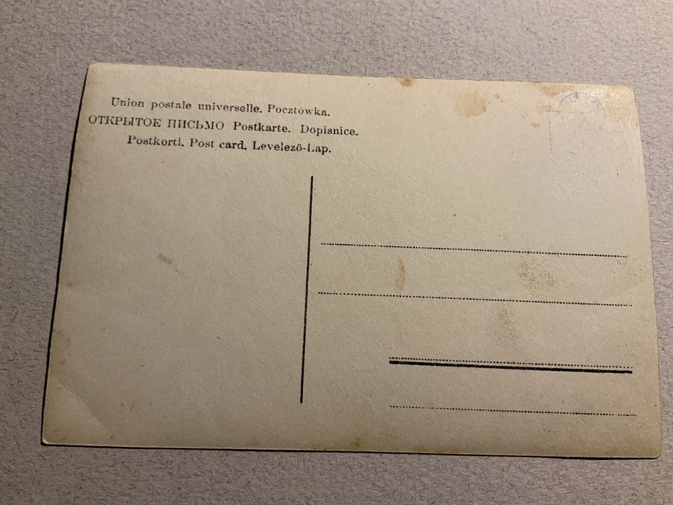 Maria Cavalieri Opera Singer RPPC Russian Real Photo Postcard Posing ...