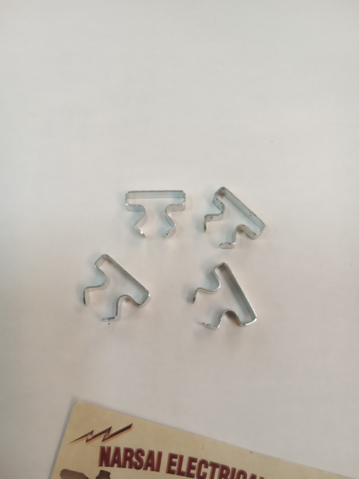 LOT OF 4) LIGHTING FIXTURE COVER CLIPS SNAP IN (12C3 | eBay