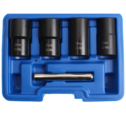 Drive Twist Socket Set Lug Nut Removal Extractor Tool Bolt Lock Nut ...