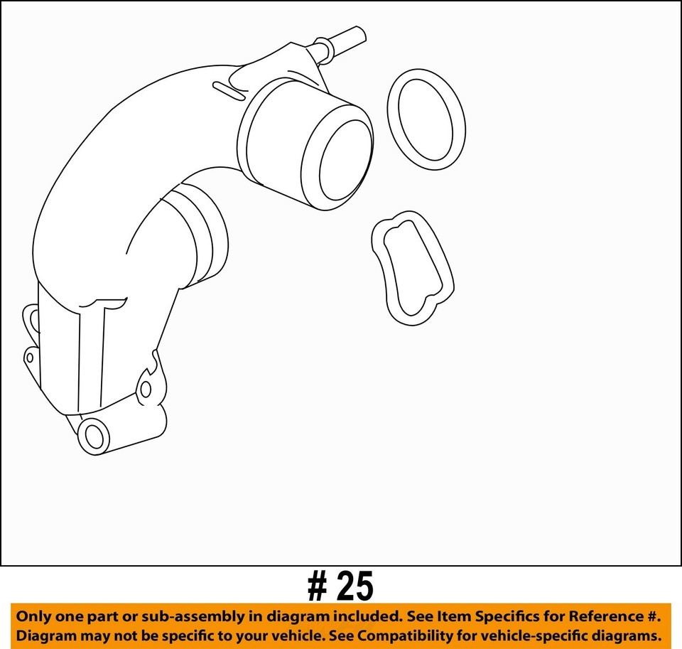 GM OEM 10-17 Captiva Sport Cooling Radiator Components-Water Outlet ...