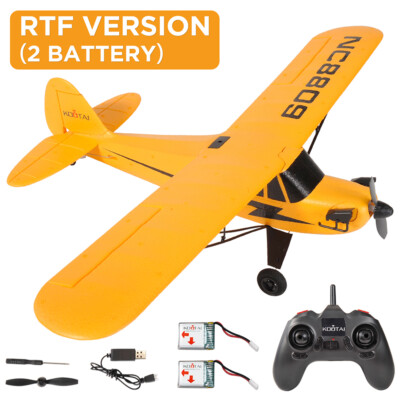 A505 J3 RC Airplane 3CH Remote Control Plane 3D/6G Fixed Wing Aircraft ...