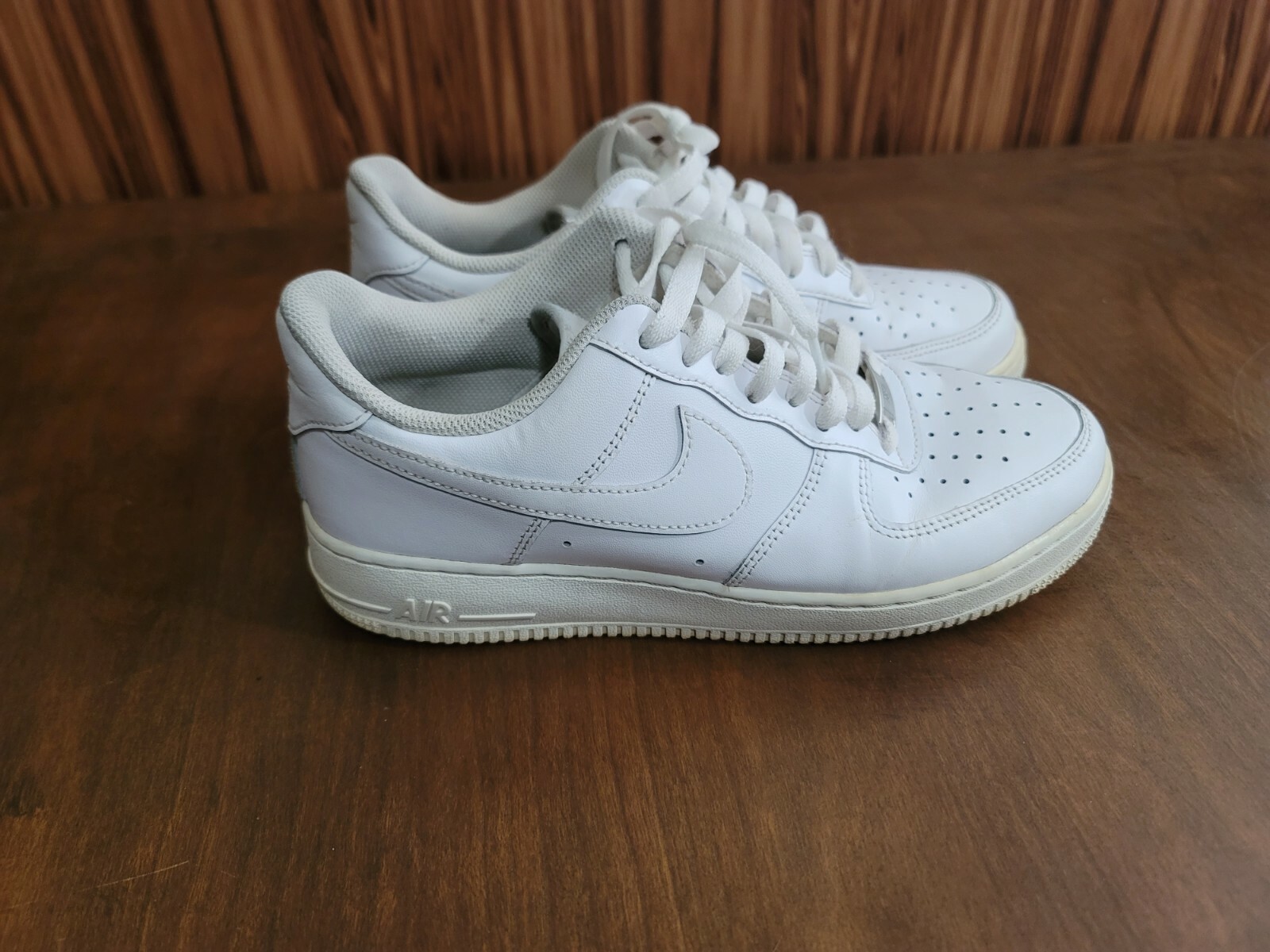 Nike Air Force One AF1 Triple White 07' Classic 316122-111 Size 8 | eBay