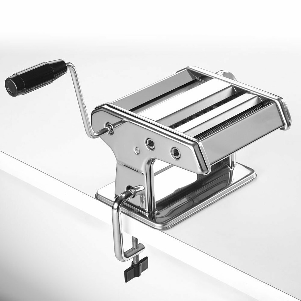 Metaltex 251740 3-In-1 Pasta Machine Maker Stainless Steel Table Top ...