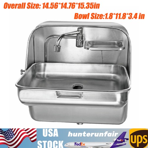 Folding Sink RV Caravan Boat Hand Wash Basin Basin with Faucet ...